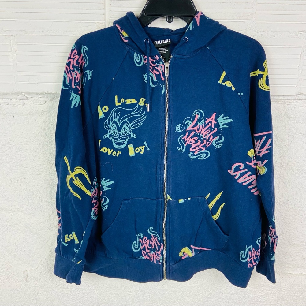 Disney Villains Ariel‘s Ursula Nash Blue Graphic Full… - Gem